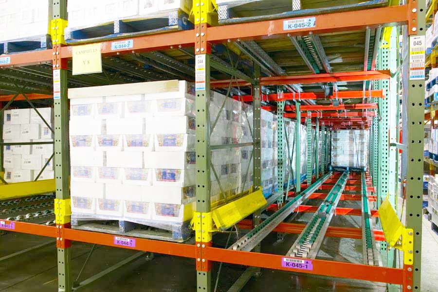 Get Pallet Flow Racks to Move Pallets of Good Easily